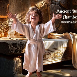 Ancient Burial Chamber Digital Backdrop Biblical Sepulcher Digital ...