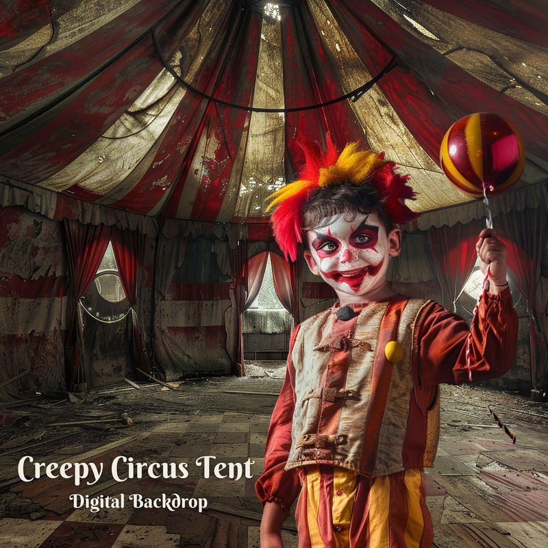 Creepy Circus Art - Etsy