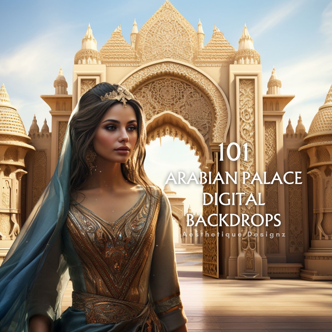 101 Arabian Palace Digital Backdrop Arabian Royalty Photography ...