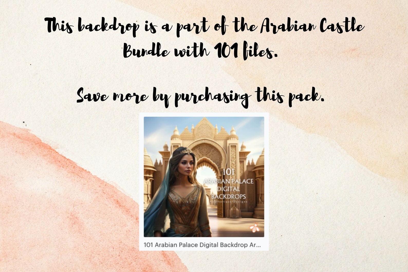 Arabian Castle Window Digital Backdrop Arabian Princess Photography ...
