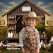 Farmer's Market Digital Backdrop Friendly Animals Digital Background ...