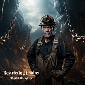 Restricting Chains Digital Backdrop for Big Heavy Chains Photo ...