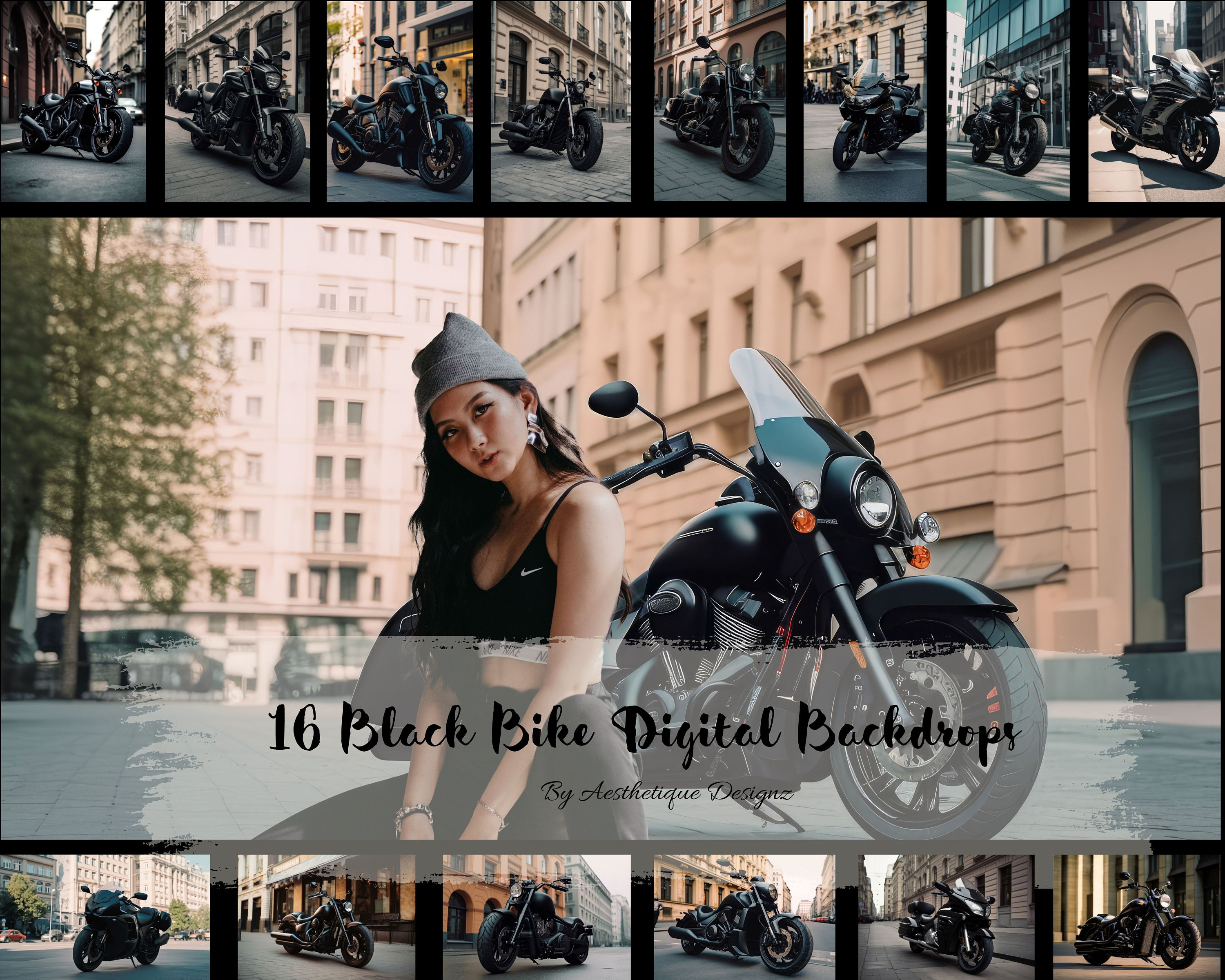 Motorcycle Photography Backdrops