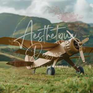 Cardboard Plane Digital Backdrop Fly High Digital Photography ...