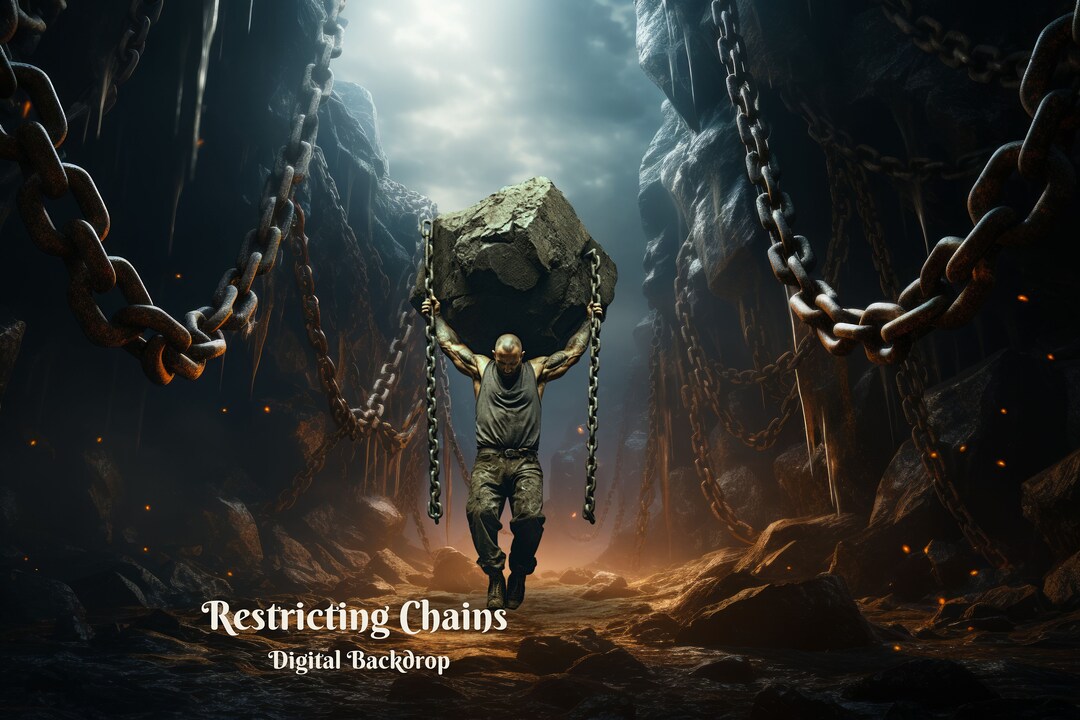 Restricting Chains Digital Backdrop for Big Heavy Chains Photo ...