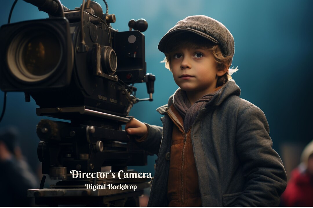 Future Director Digital Backdrop Director's Camera Photography ...