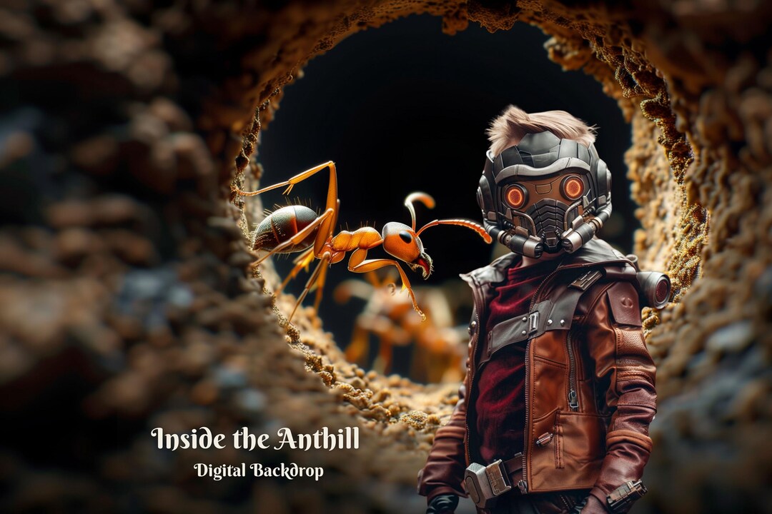 Inside the Anthill Digital Backdrop Life of a Bug Photo Background for ...