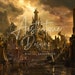 Asgardian Palace Digital Backdrop the Royal Palace of Valaskjalf ...