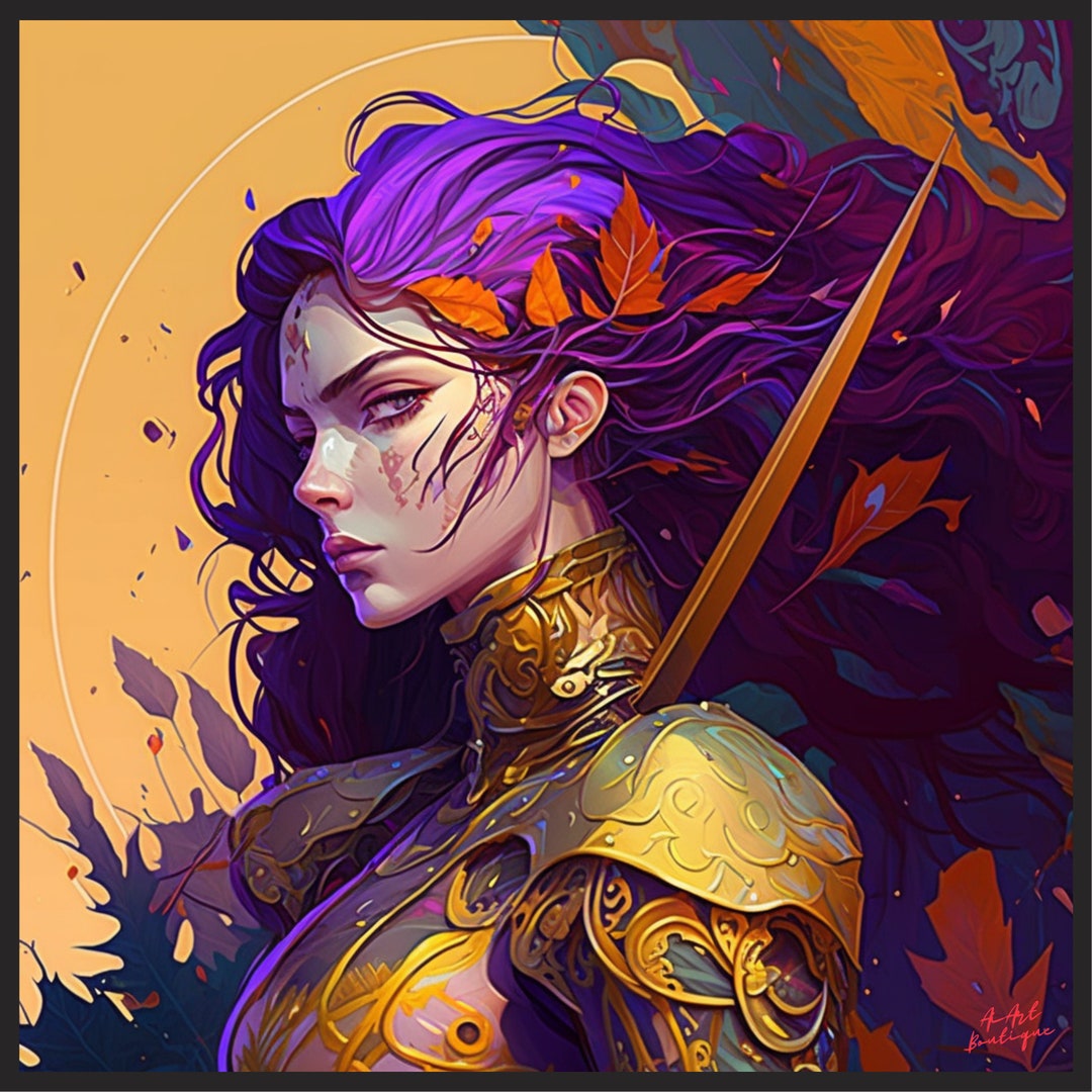 Portrait of a Beautiful Antic Woman Oil Painting Limited - Etsy