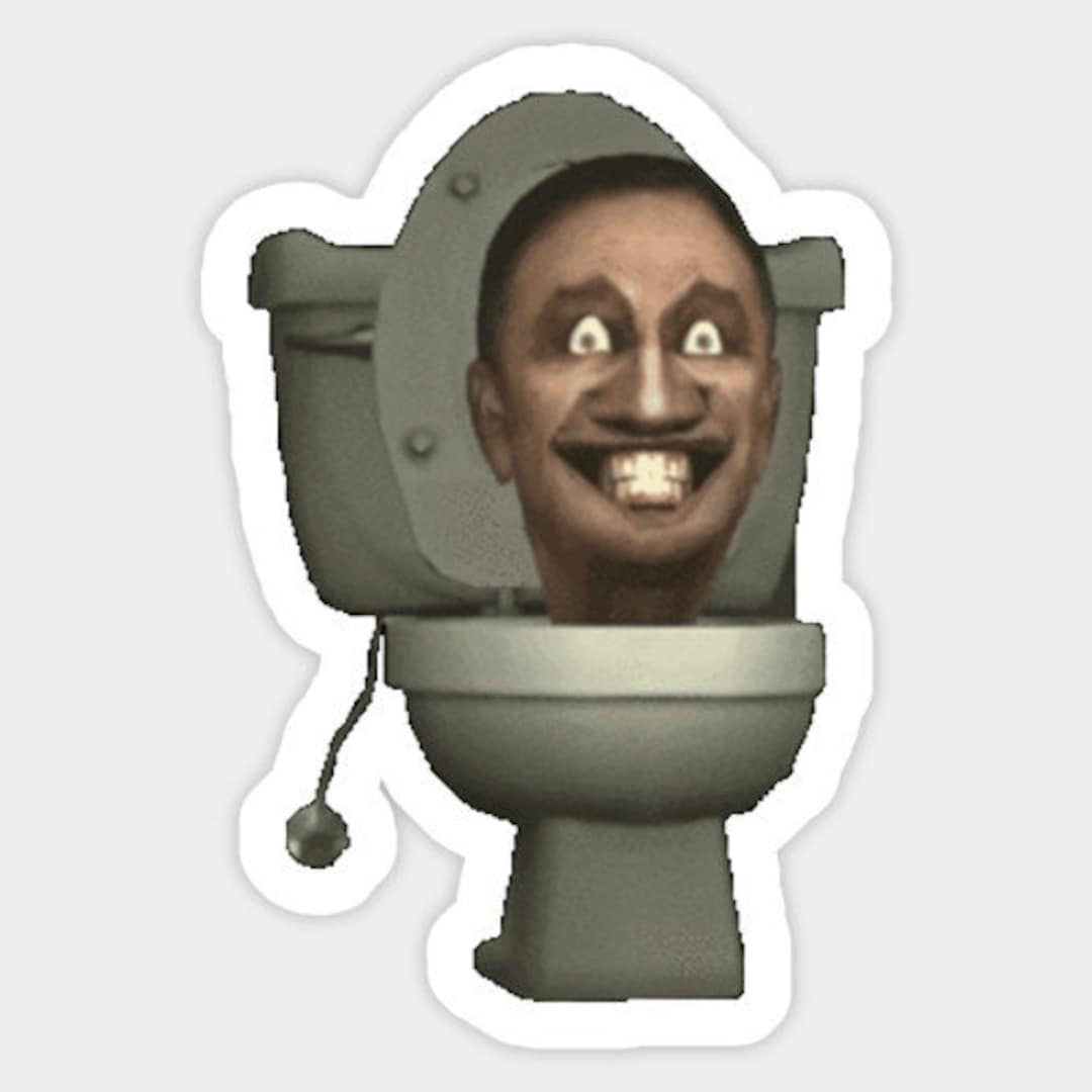 Skibidi Toilet Meme Sticker - Etsy