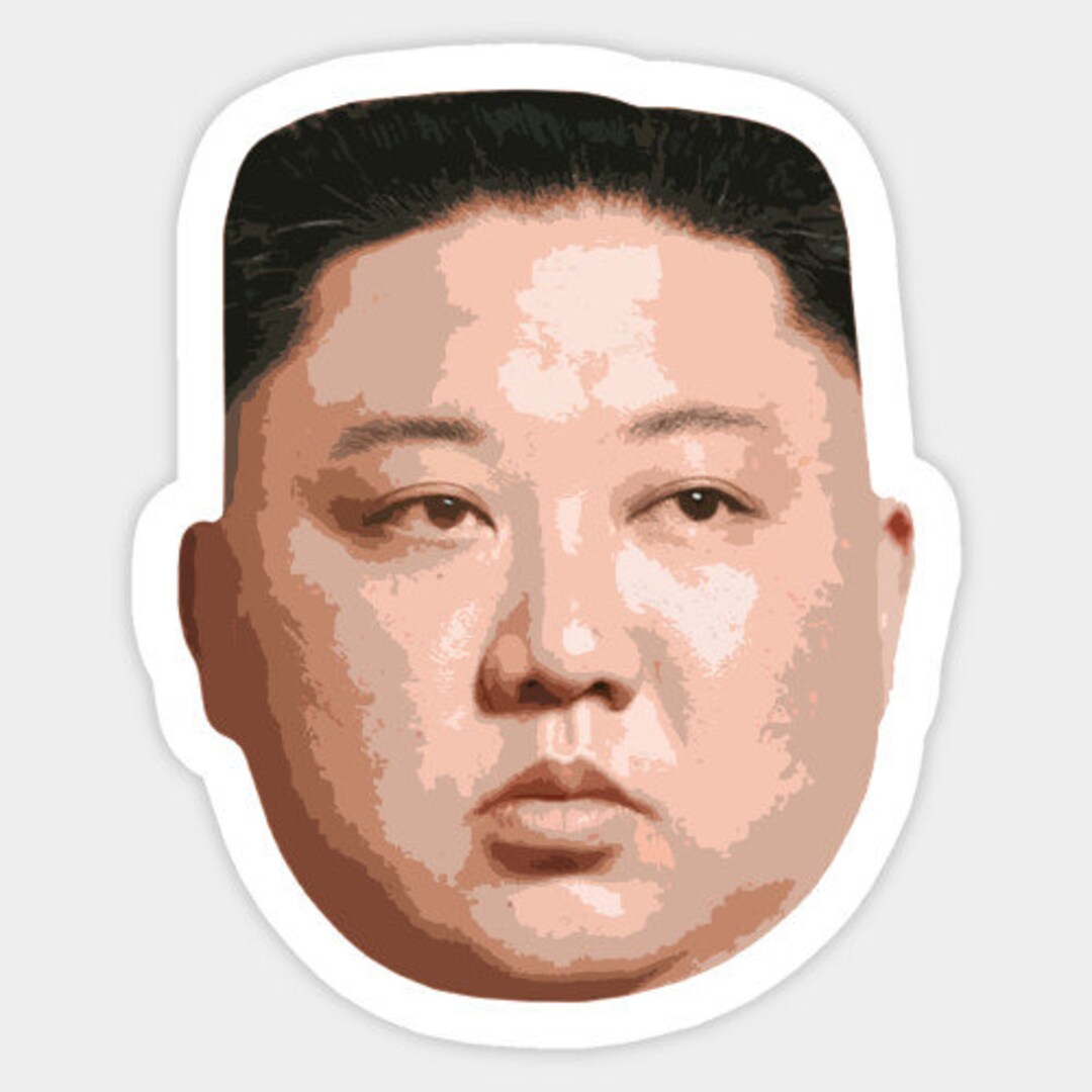 Kim Head Sticker - Etsy