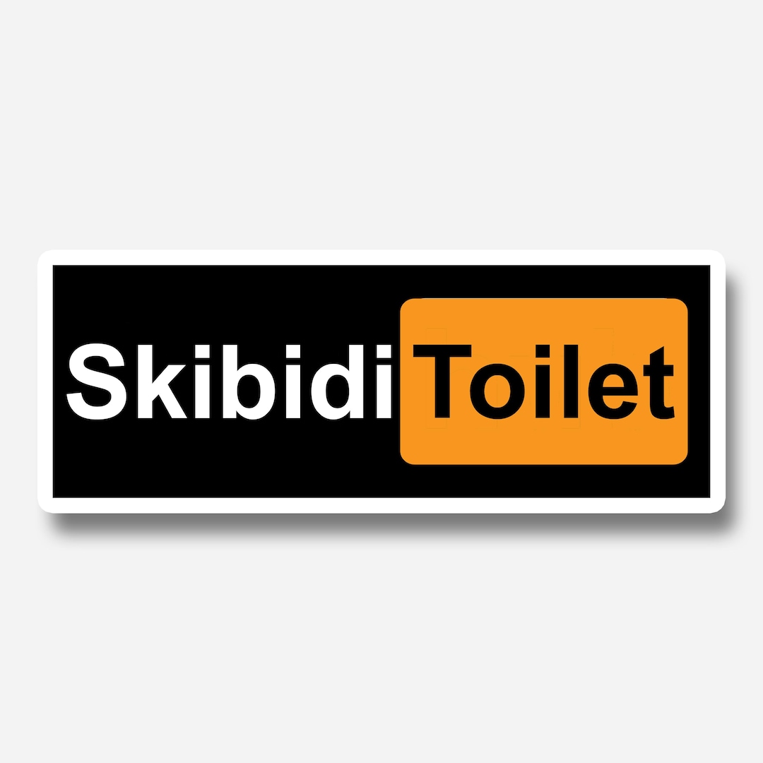 Skibidi Toilet Sticker - Etsy
