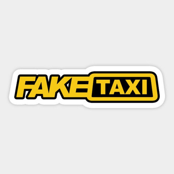 Fake Taxi Decal - Etsy UK