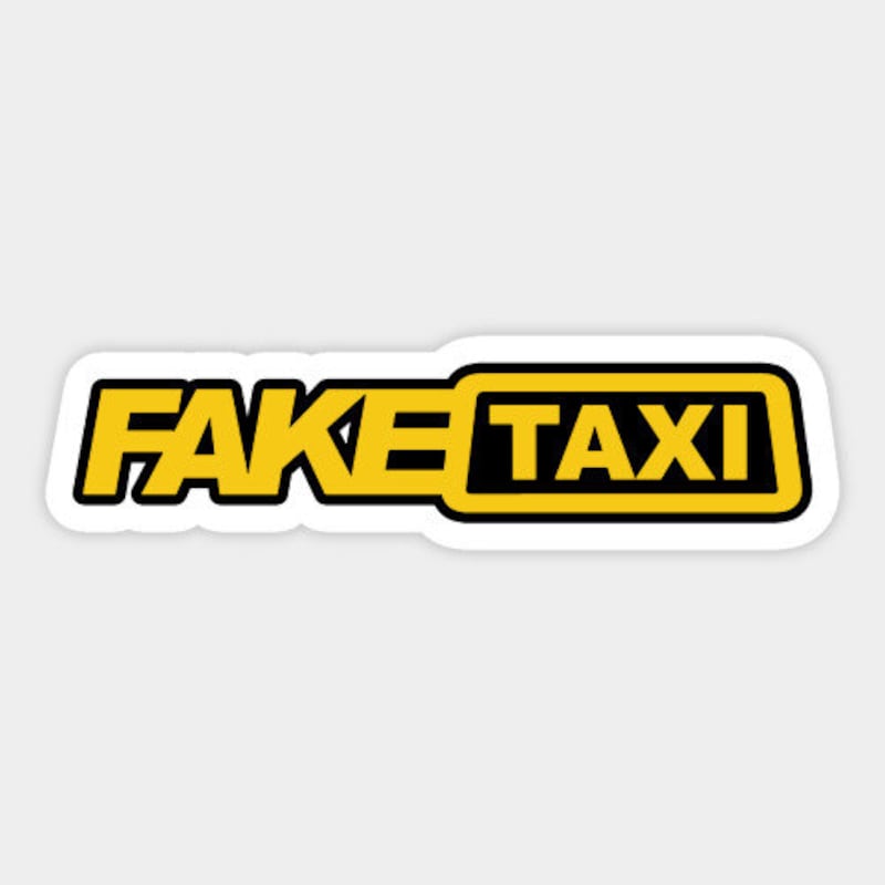 Fake Taxi Decal - Etsy UK