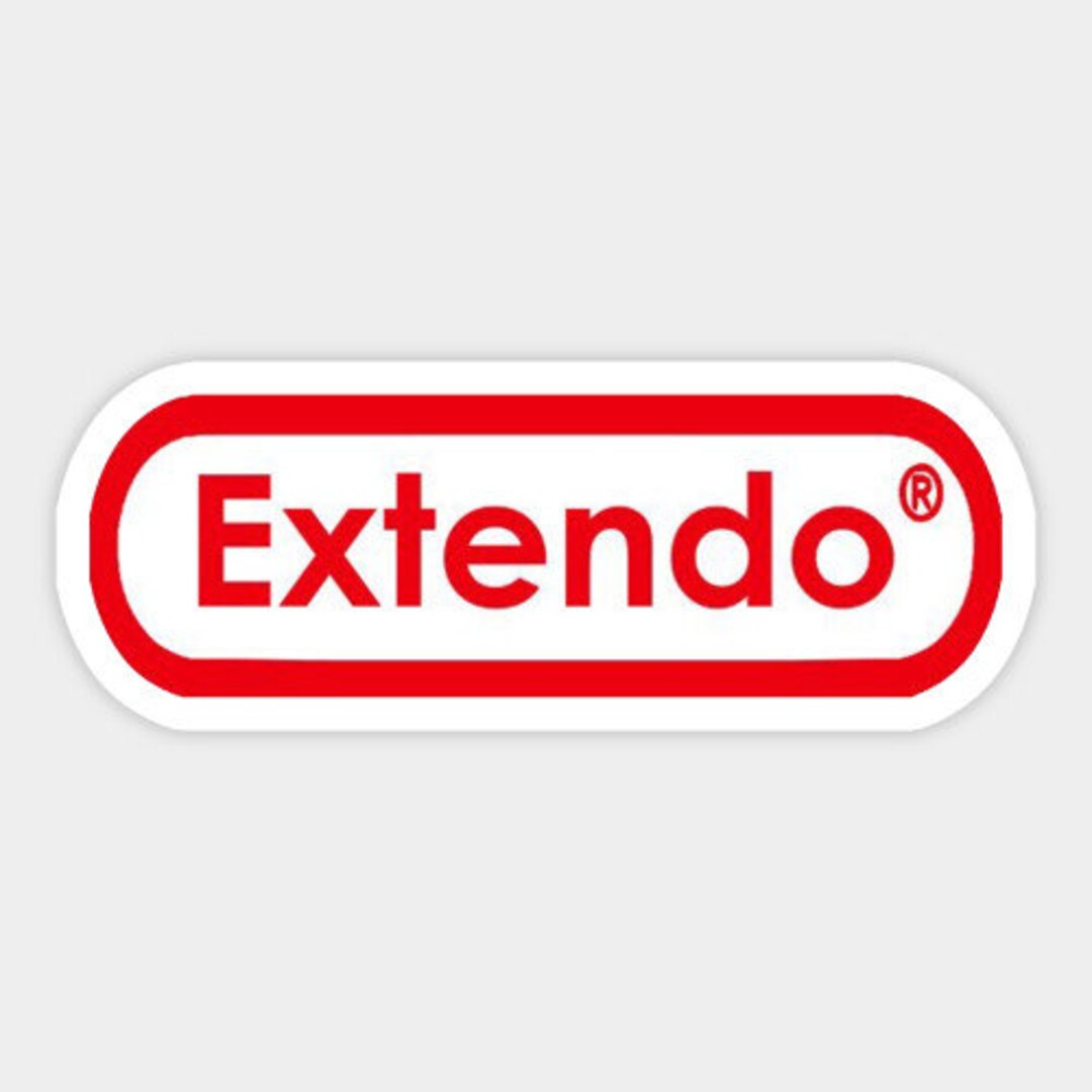 Extendo Sticker - Etsy