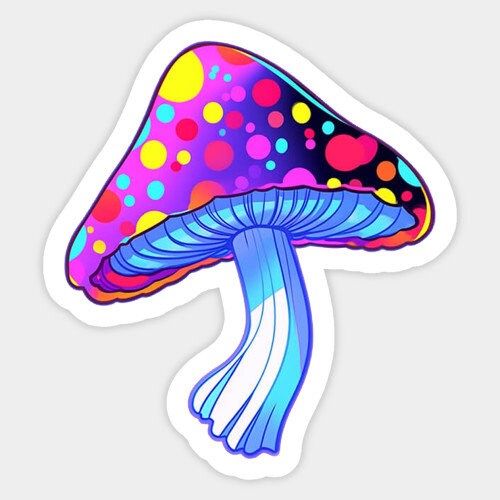 Psychedelic Sticker Pack 10 High Quality Unique Psychedelia Themed ...