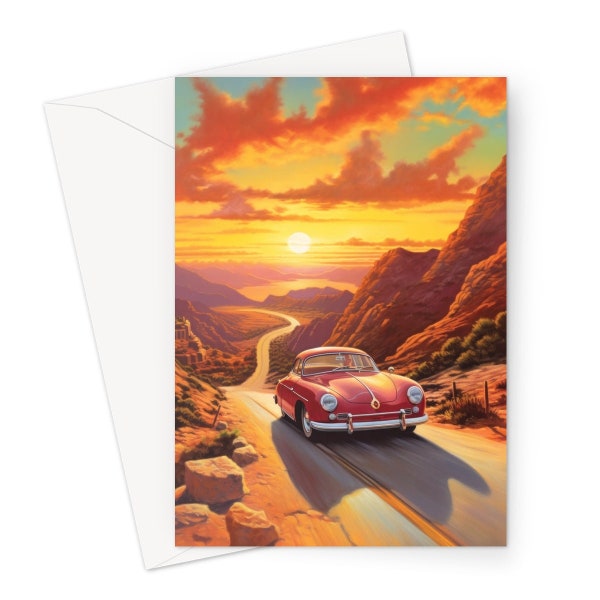 Car Greeting Cards - Etsy