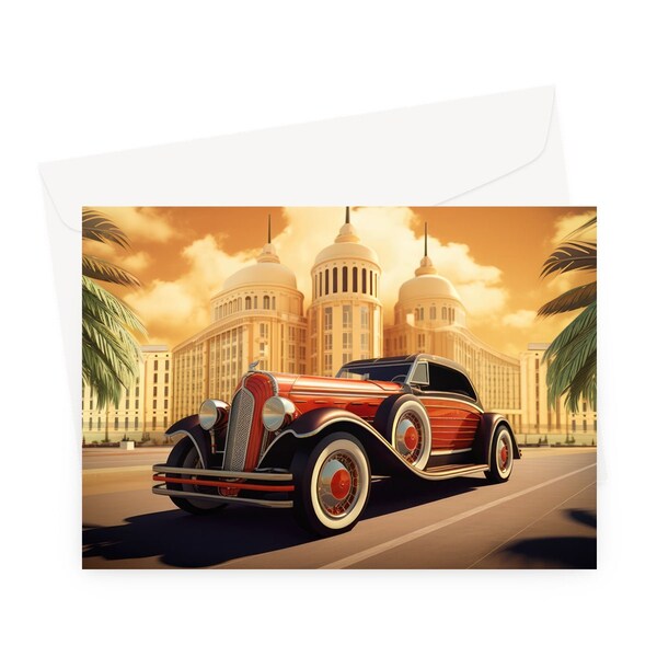 Car Greeting Cards - Etsy