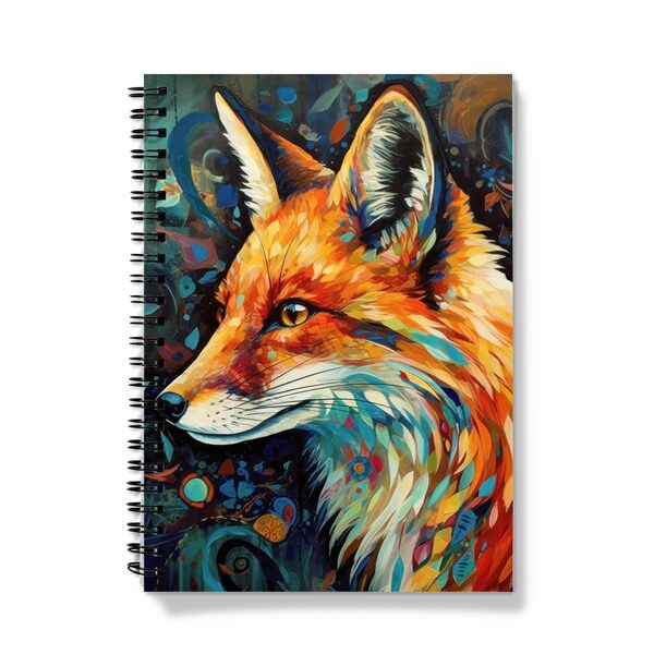 Fox Notebook - Etsy