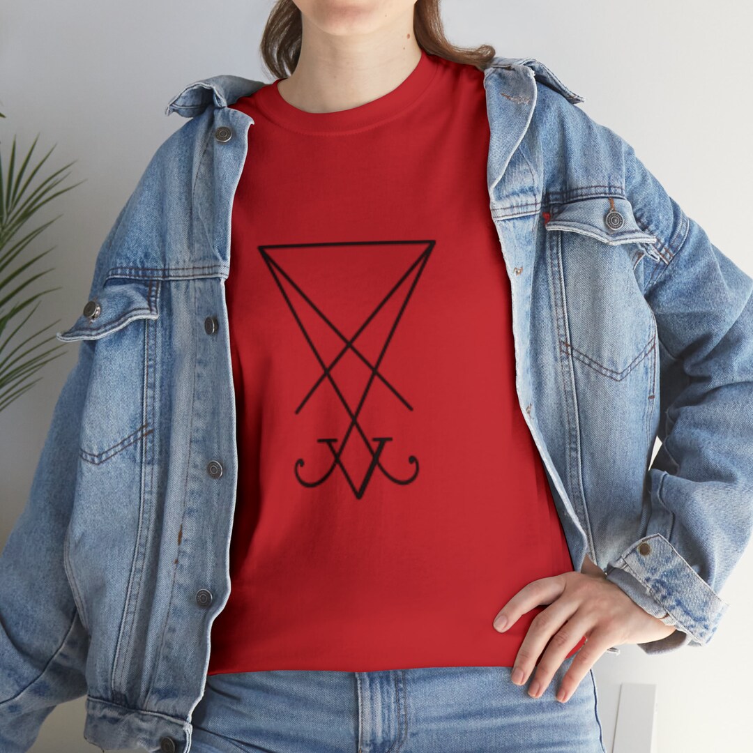 Lucifer Sigil T-shirt Demon Shirt Occult Tee Gift - Etsy