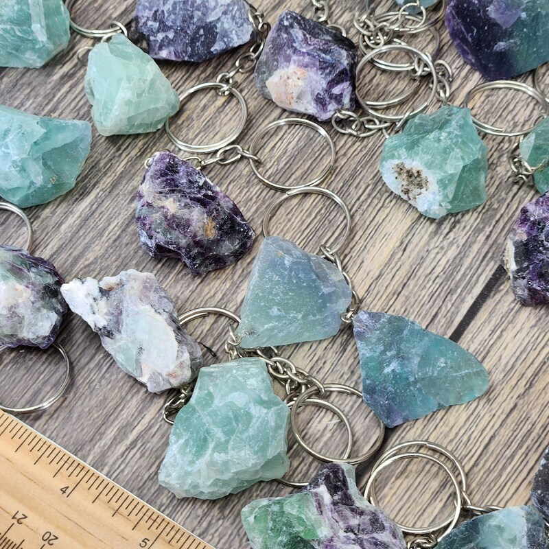 Crystal Keychain - Etsy