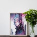 Digital Dreams: Cyberpunk Digital Print, Poster, Cyberpunk Girl, Wall ...