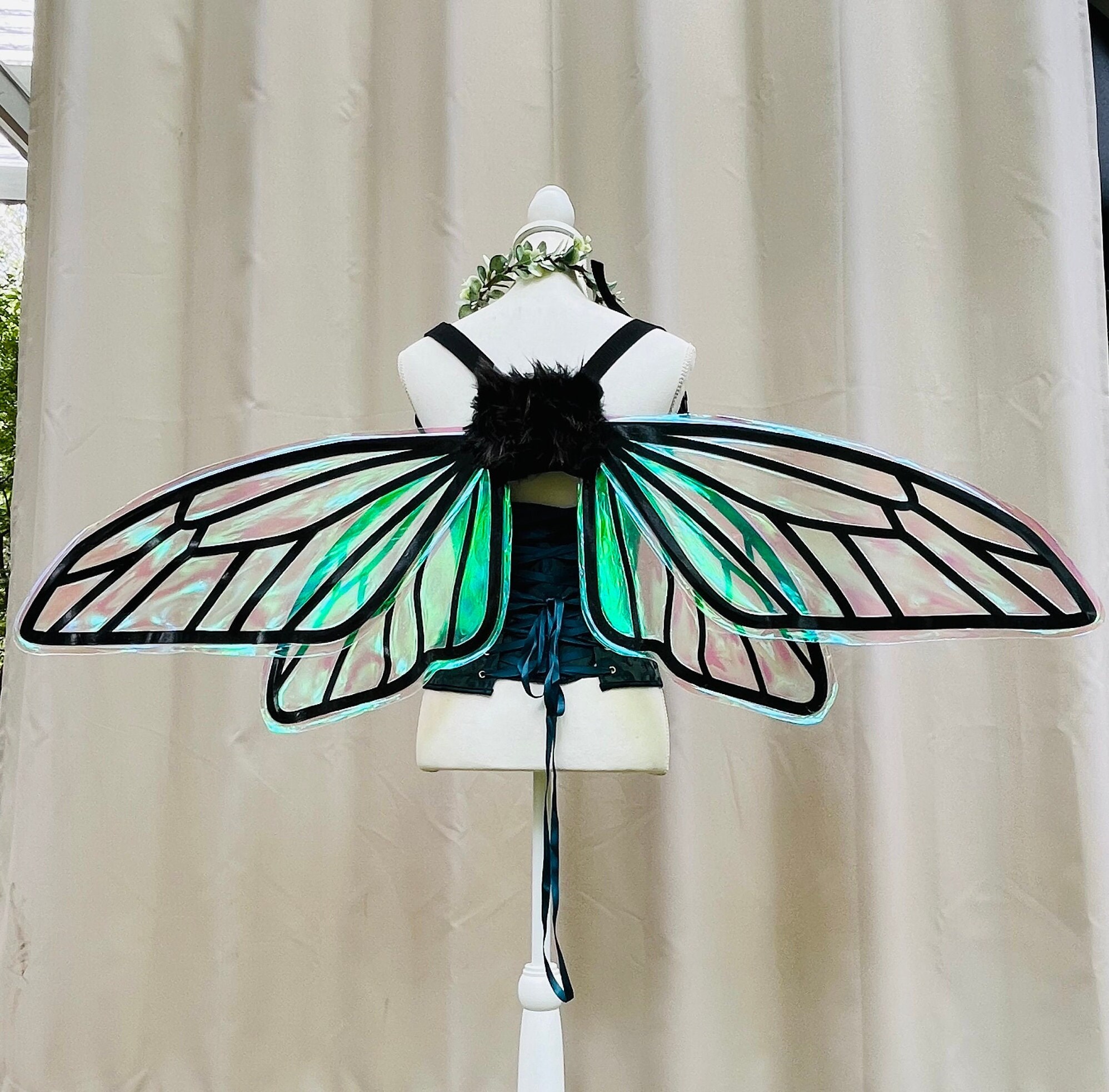 Bee Wings Extra Large With Straps Adult Cosplay Costume Insect Bug ...