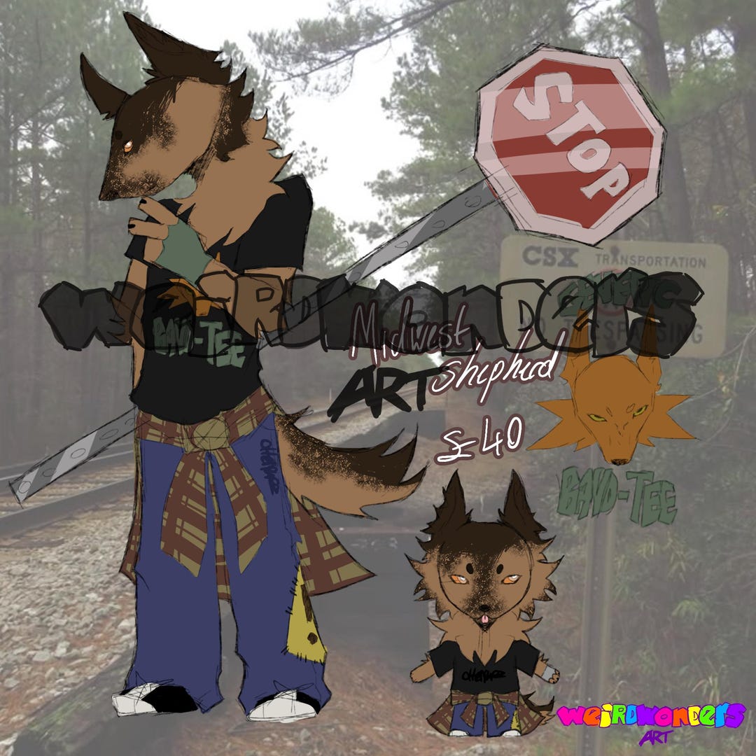 READ DESCRIPTION Midwest Emo German Shepherd Dog Adoptable Furry ...