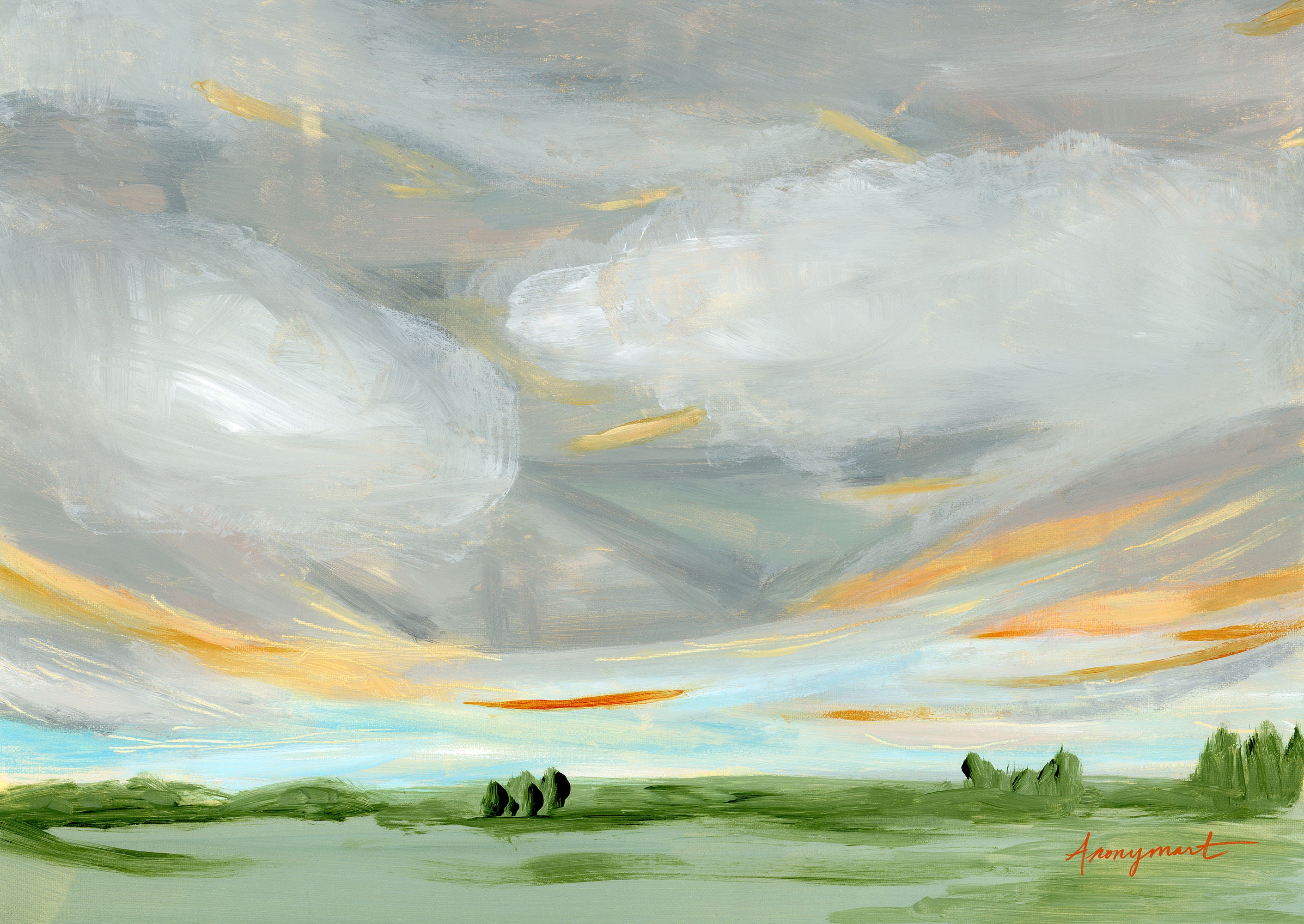 Overcast Art Print - Etsy