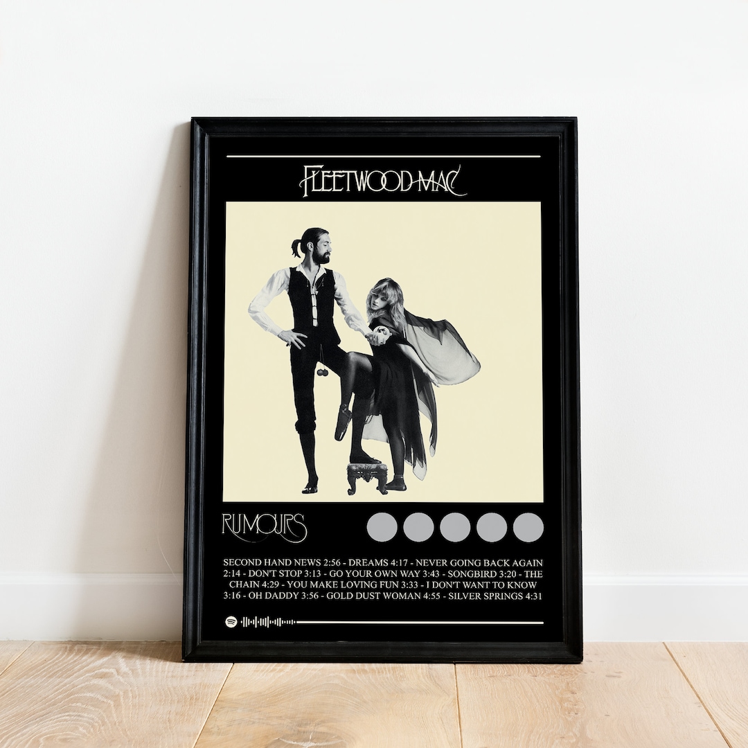 Fleetwood Mac rumours Album Poster Multiple - Etsy