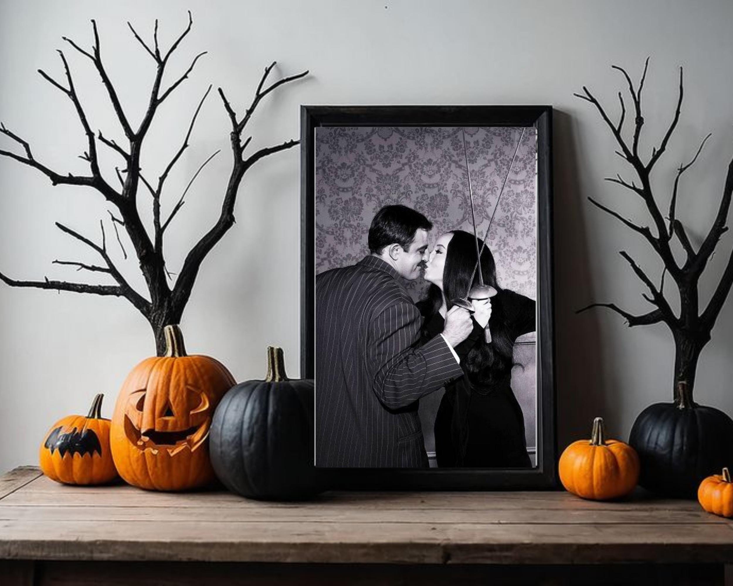 Addams Family Gothic Poster Set, Addams Family Wall Art, Home Decor ...