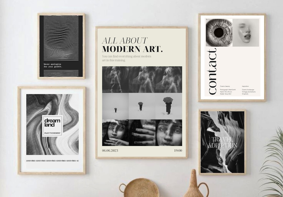 Gothic Art Gallery Printable Dark Poster Series Printable Gallery Wall ...