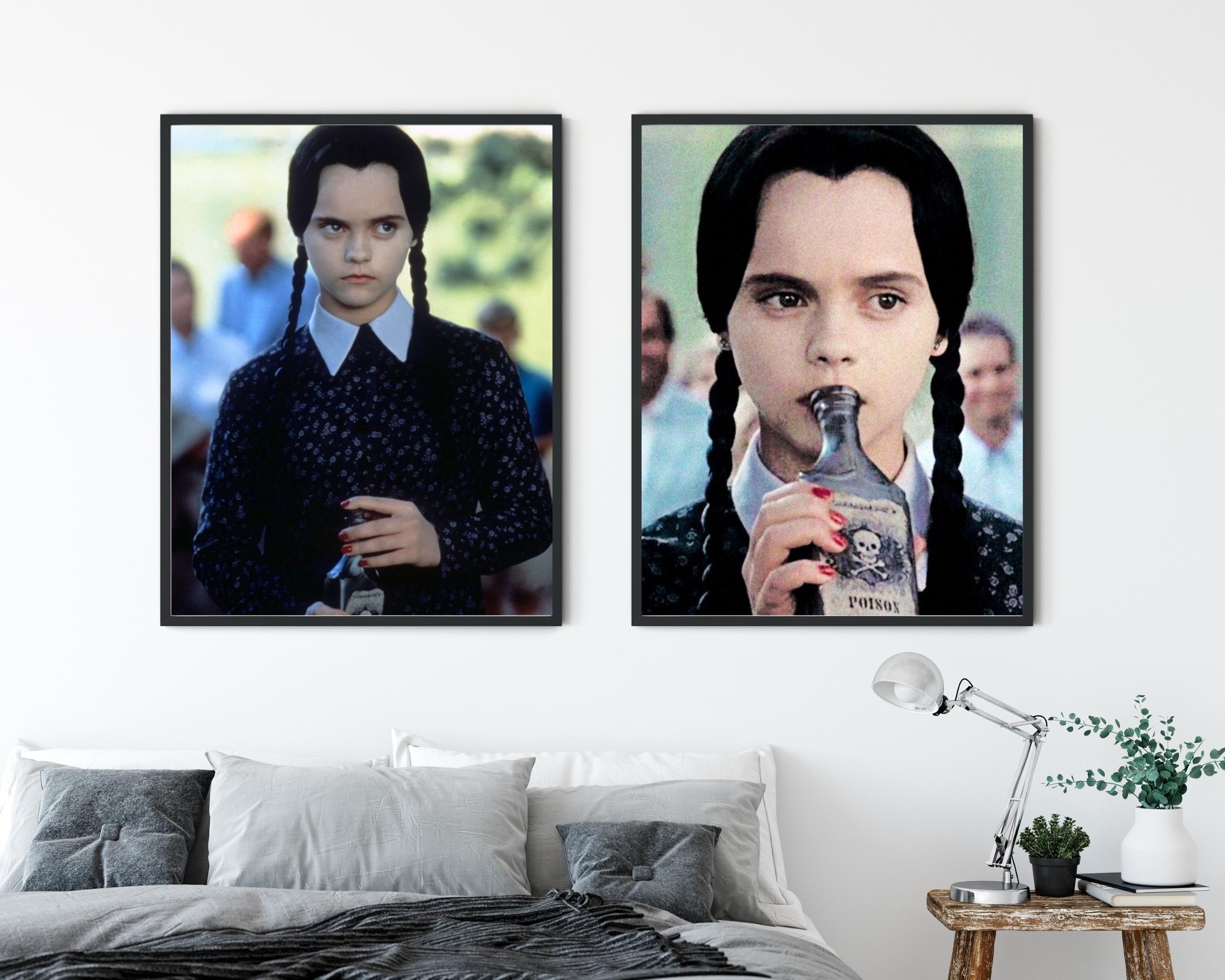 Addams Family Gothic Poster Set, Addams Family Wall Art, Home Decor ...