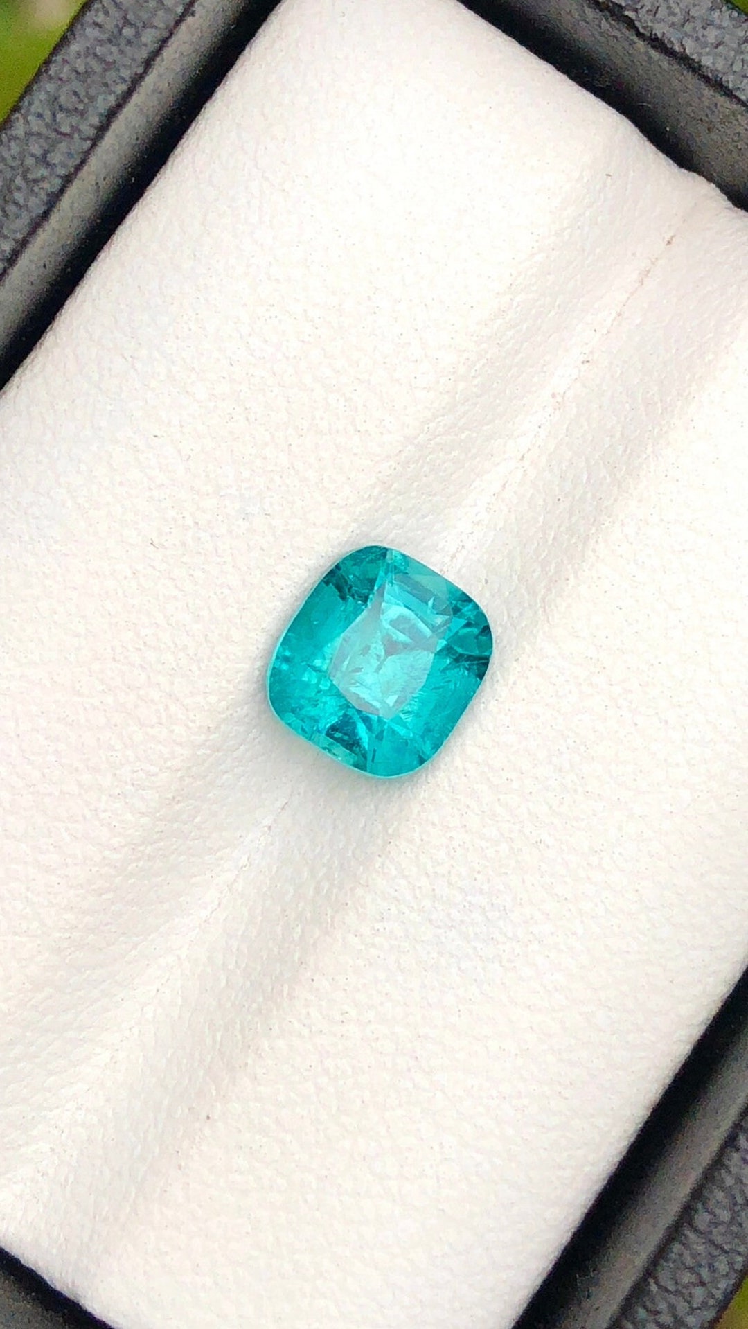1.90 Cts Natural Blue Tourmaline Loose Gemstone, Blue Color Tourmaline ...