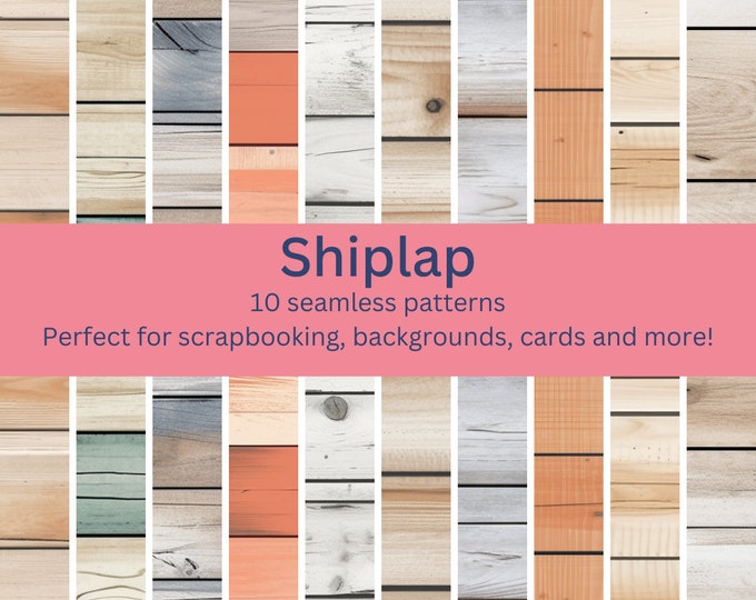 No Shiplap Alphabet Wall Cards - Etsy Canada