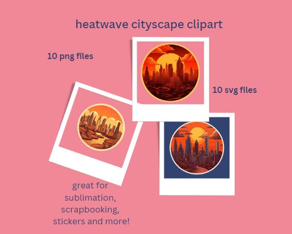 Heatwave Cityscape Clipart Bundle - Even More Designs Perfect for ...