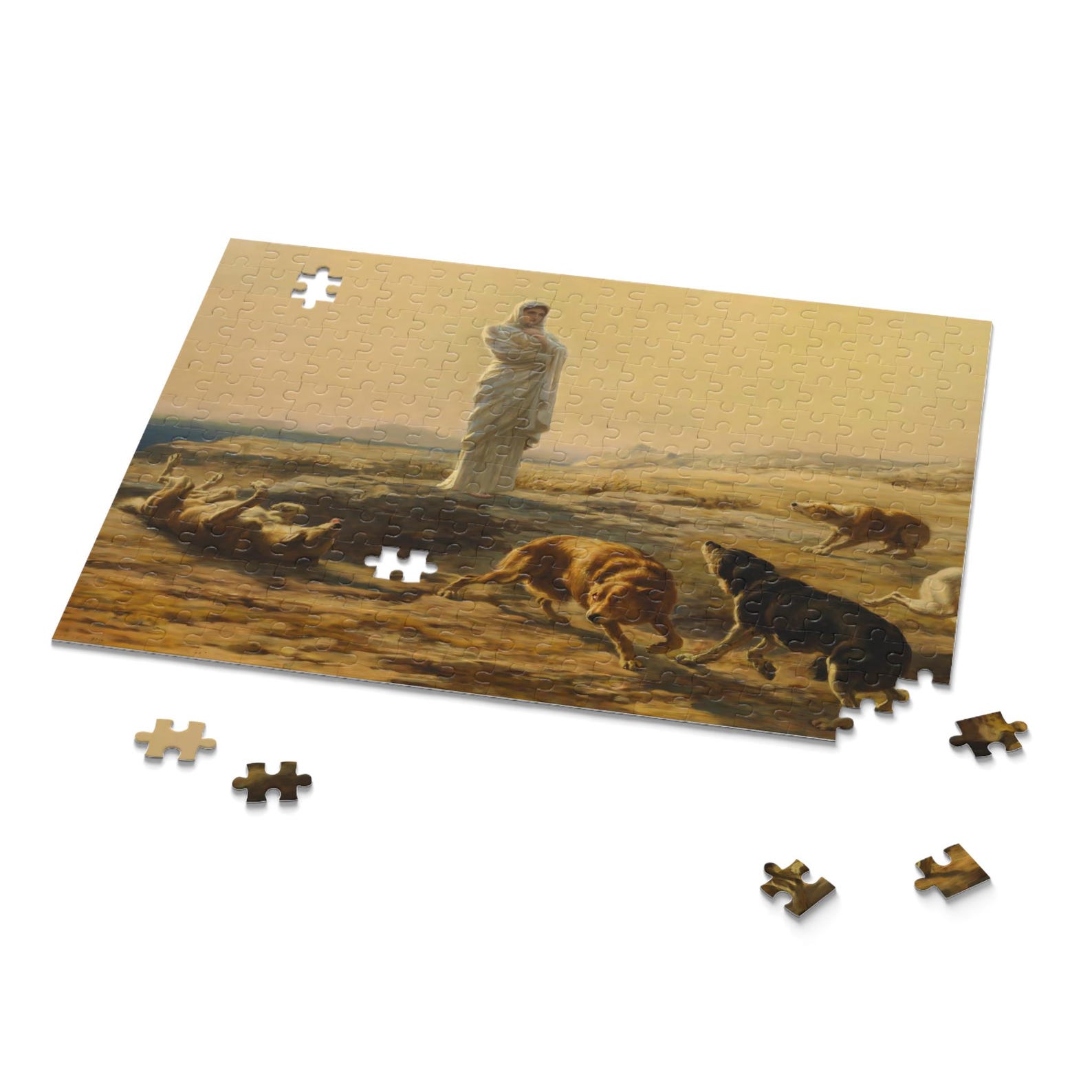 Pallas Athena and the Herdsman's Dogs Puzzle - 120, 252, 500-piece ...