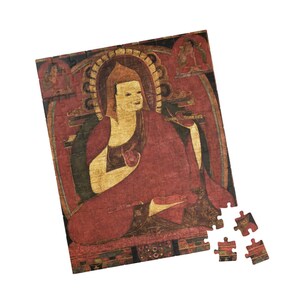 Atisha Tibetan Monk Portrait Puzzle | Vertical Jigsaw - 110, 252, 520 ...