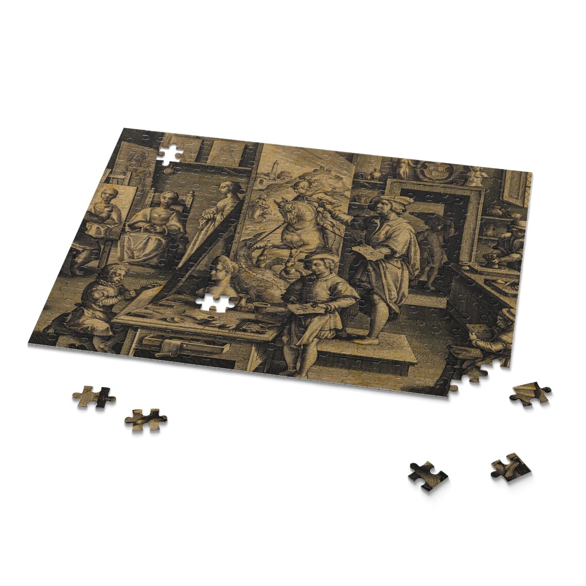New Inventions of Modern Times Oil Painting Puzzle 120, 252, 500-piece ...