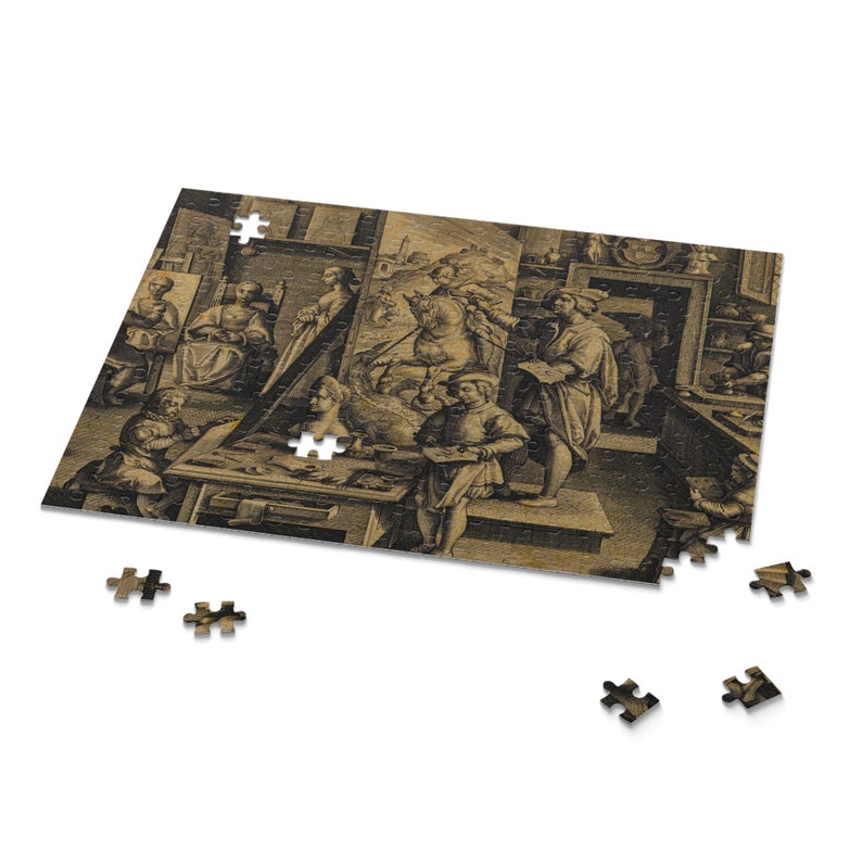 New Inventions of Modern Times Oil Painting Puzzle 120, 252, 500-piece ...
