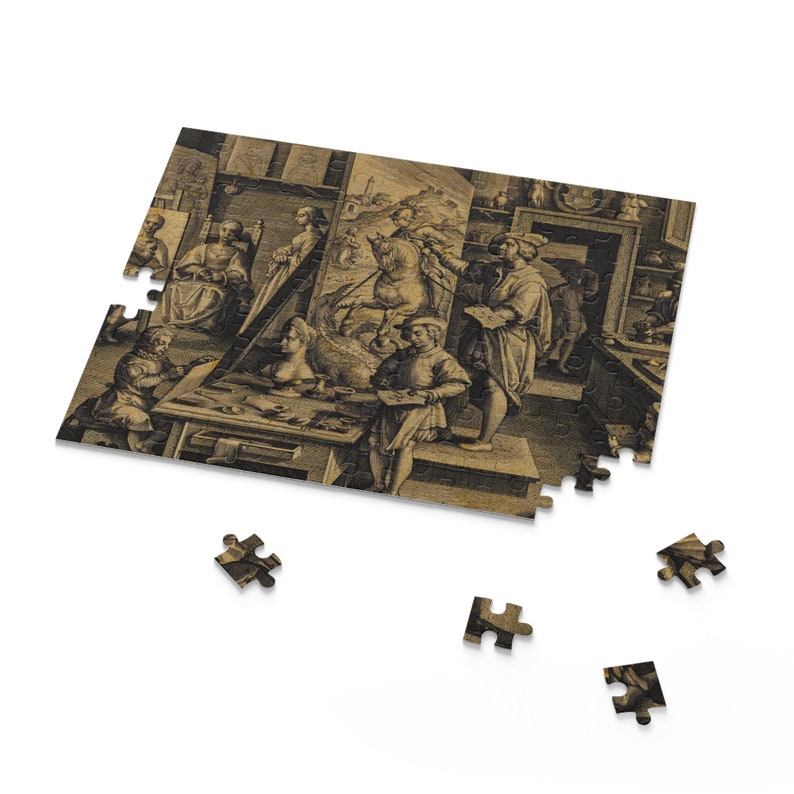 New Inventions of Modern Times Oil Painting Puzzle 120, 252, 500-piece ...