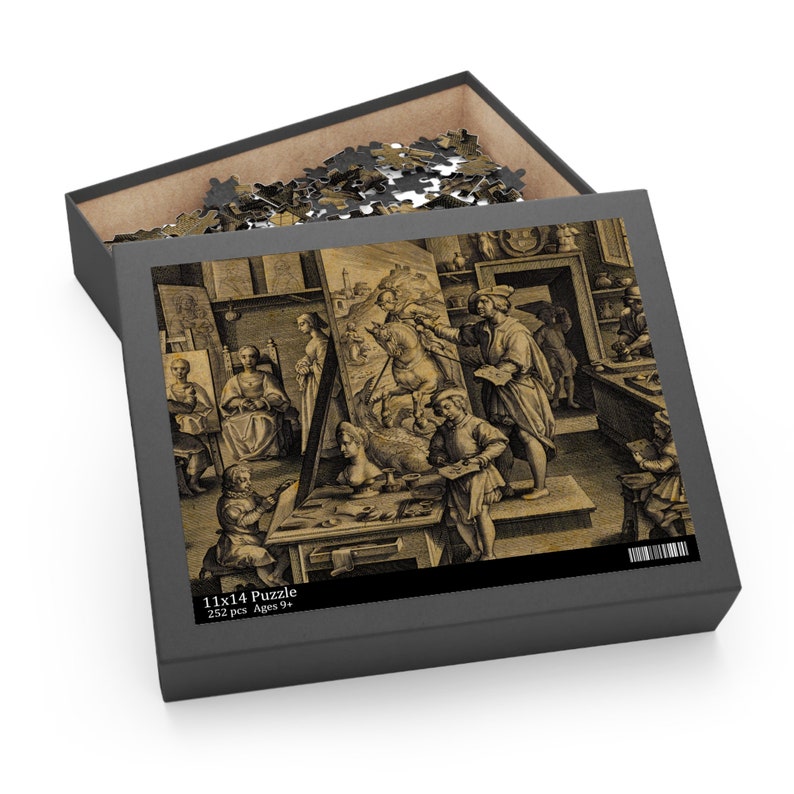 New Inventions of Modern Times Oil Painting Puzzle 120, 252, 500-piece ...