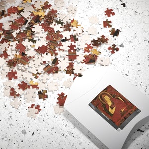 Atisha Tibetan Monk Portrait Puzzle | Vertical Jigsaw - 110, 252, 520 ...