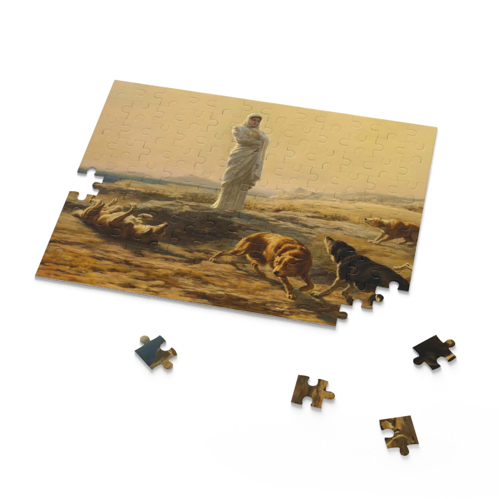 Pallas Athena and the Herdsman's Dogs Puzzle - 120, 252, 500-piece ...