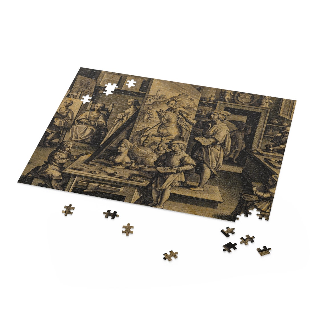 New Inventions of Modern Times Oil Painting Puzzle 120, 252, 500-piece ...