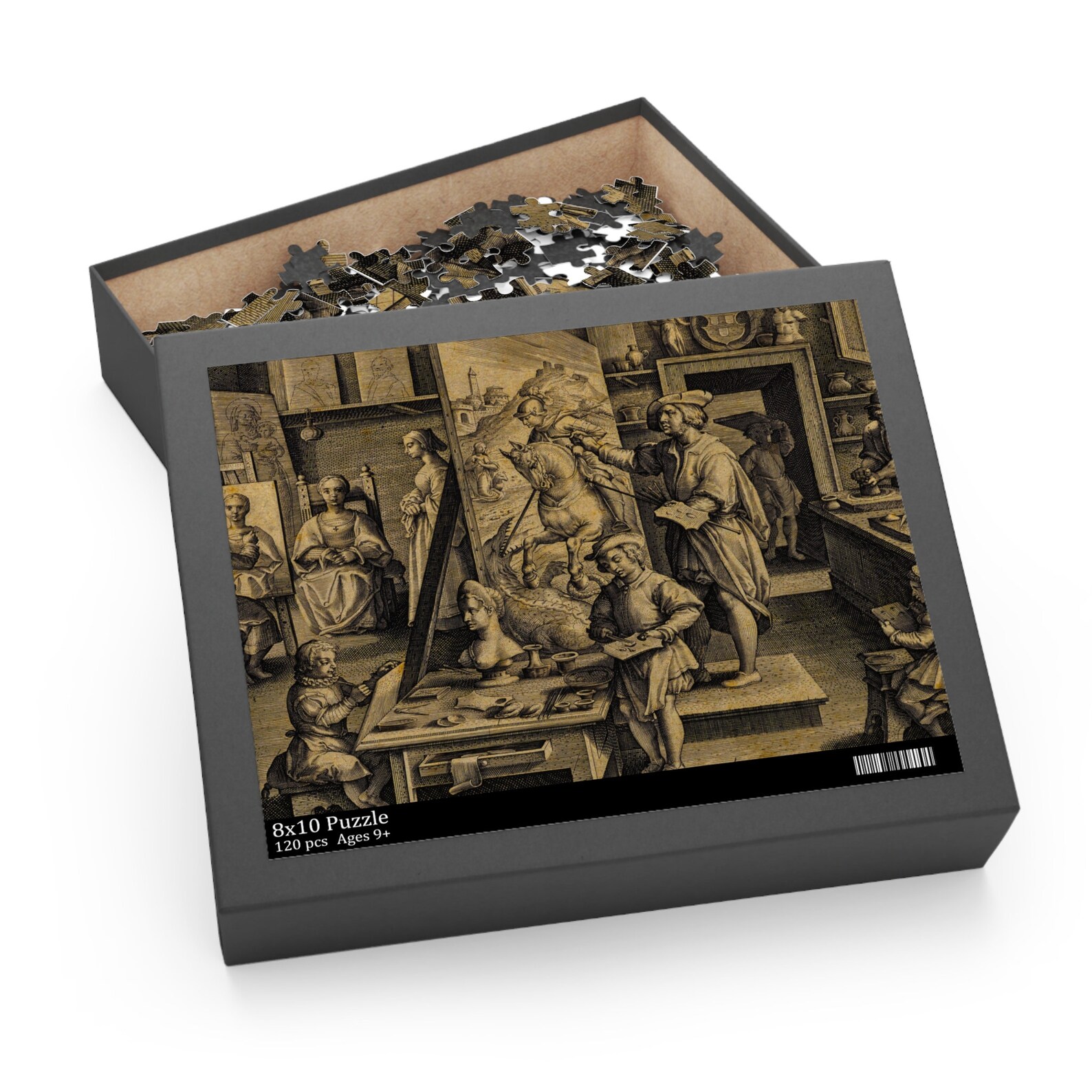 New Inventions of Modern Times Oil Painting Puzzle - 120, 252, 500 ...