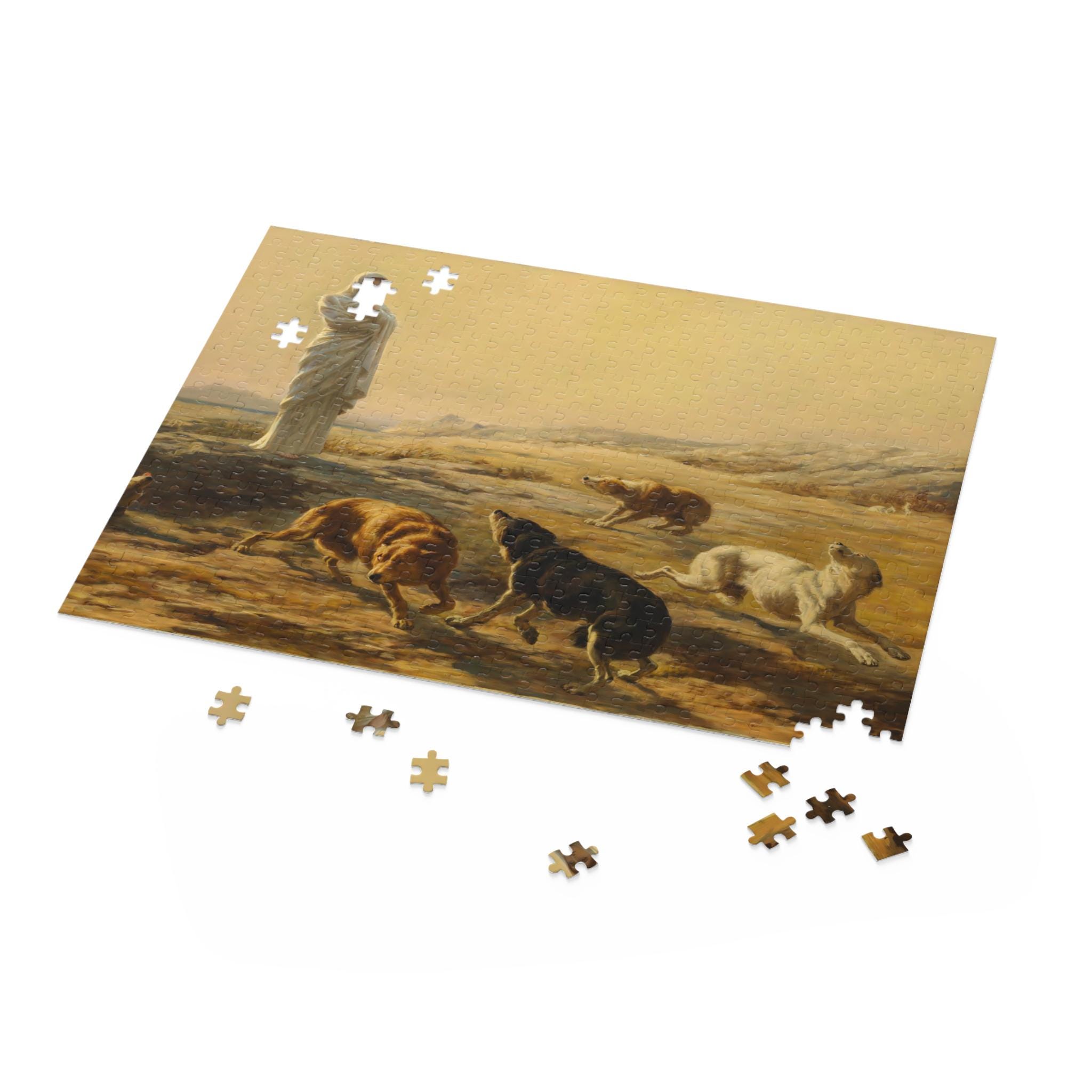 Pallas Athena and the Herdsman's Dogs Puzzle - 120, 252, 500-piece ...