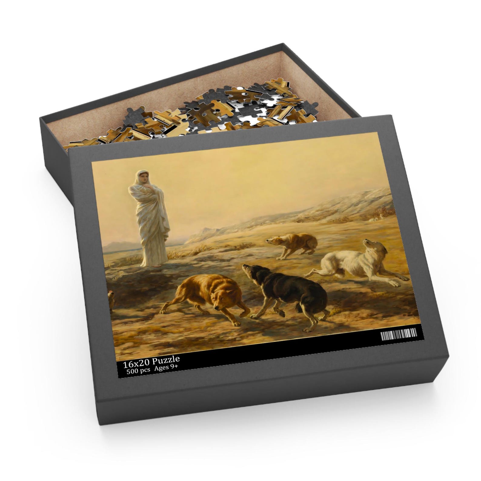 Pallas Athena and the Herdsman's Dogs Puzzle - 120, 252, 500-piece ...