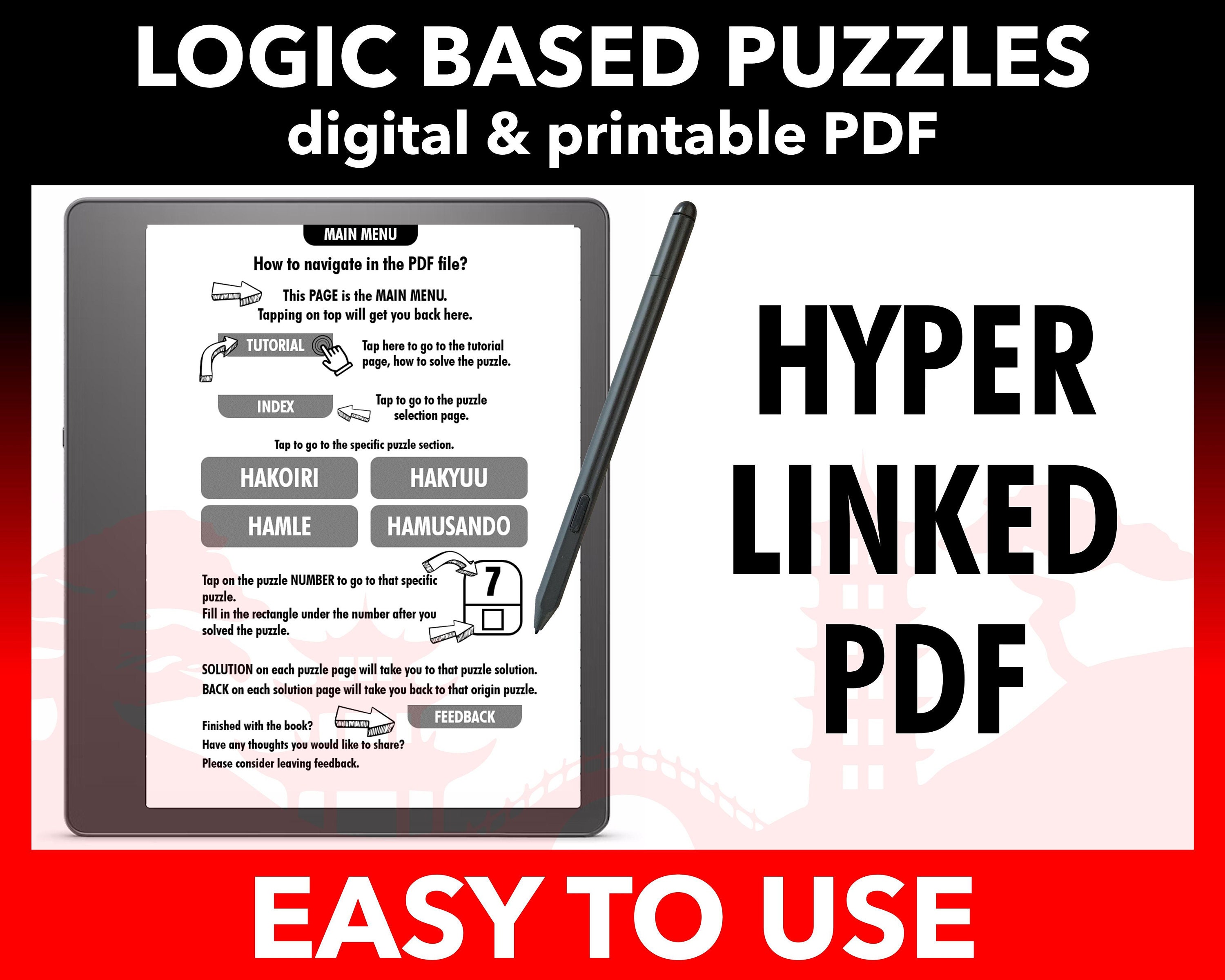 Brain Fitness Puzzle Collection #14 | 400 Puzzles | Digital Puzzle Book ...