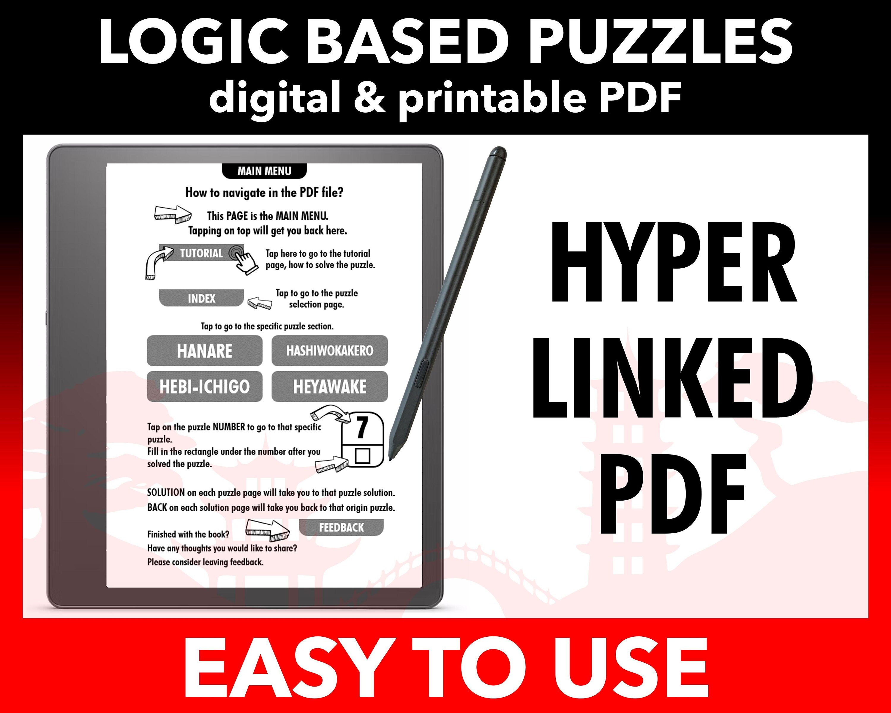 Brain Fitness Puzzle Collection 15 400 Puzzles Digital Puzzle Book ...